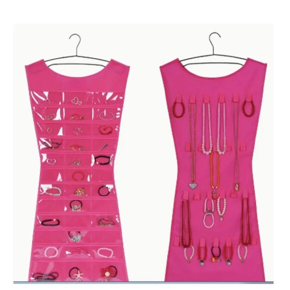 Storage & Organization | Pink Dressshaped Jewelry Organizer ...